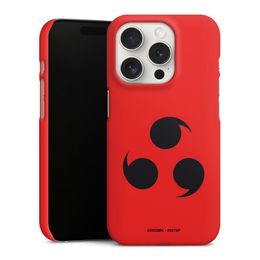 DeinDesign iPhone 15 Pro Handy Premium Case Smartphone Handyh&uuml;lle Schutzh&uuml;lle matt Official Licensed Product Naruto Shippuden Sharingan Premium Case