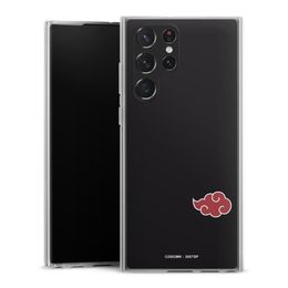 DeinDesign Galaxy S22 Ultra Handy Silikon H&uuml;lle Case transparent Handyh&uuml;lle Naruto Shippuden Akatsuki Official Licensed Product Silikon Case