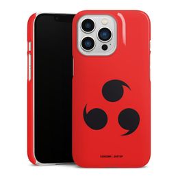 DeinDesign iPhone 13 Pro Handy Premium Case Smartphone Handyh&uuml;lle Schutzh&uuml;lle gl&auml;nzend Official Licensed Product Naruto Shippuden Sharingan Premium Case