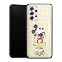 DeinDesign Galaxy A53 5G Handy Silikon H&uuml;lle Case schwarz Handyh&uuml;lle Mickey Mouse Official Licensed Product Disney