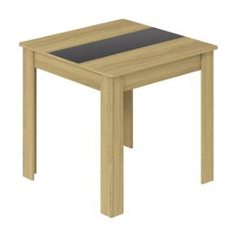 Vcm Vcm Esstisch, Holzwerkstoff K&uuml;chentisch H. 75 x B. 80 x T. 80 cm, kompakter Speisetisch f&uuml;r K&uuml;che & Essbereich, Tisch Disalo