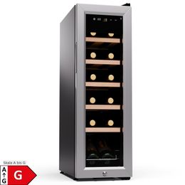 Klarstein Shiraz Premium Smart 12 Slim Weink&uuml;hlschrank f&uuml;r 12 Flaschen
