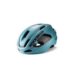 Rockbros LK-15 Carbonfaser-Fahrradhelm 58-62 cm Hellblau