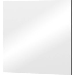 Germania Spiegel 2344-58, in Anthrazit, rahmenloser Spiegel auf Tr&auml;gerplatte, 64 x 60 x 3 cm (BxHxT)