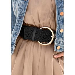 Lascana Damen Tailleng&uuml;rtel, schwarz, Gr&ouml;&szlig;e 95