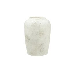 HOME STORY Vase &brvbar; creme &brvbar; Steinzeug &brvbar; Ma&szlig;e (cm): H: 25 &Oslash;: 18 &raquo; H&ouml;ffner