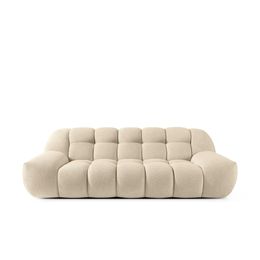 KONSIMO Einzelsofa in Bubble Optik Vena &brvbar; beige &brvbar; Ma&szlig;e (cm): B: 225 H: 72 &raquo; H&ouml;ffner