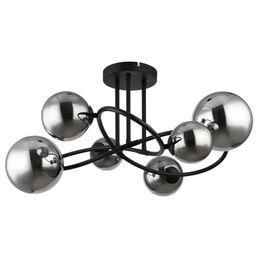 Globo Lighting Deckenleuchte Riha schwarz Ma&szlig;e (cm): B: 62 H: 35 T: 59.0 &raquo; H&ouml;ffner