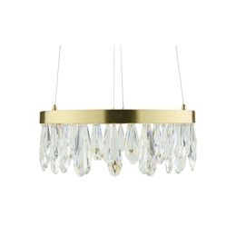 H&ouml;ffner LED-Pendelleuchte &brvbar; gold &brvbar; Ma&szlig;e (cm): H: 150 &Oslash;: 40 &raquo; H&ouml;ffner