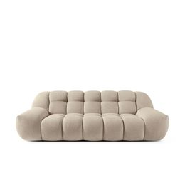KONSIMO Einzelsofa in Bubble Optik Vena &brvbar; beige &brvbar; Ma&szlig;e (cm): B: 225 H: 72 &raquo; H&ouml;ffner
