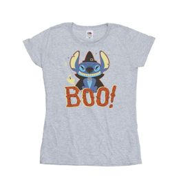 Disney - "Boo!" T-Shirt f&uuml;r Damen (Grau)
