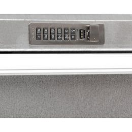 eurokraft pro E-Schloss PIN-Code, f&uuml;r Schubladen-Block und-Set, verzinkt, f&uuml;r BxT 750 x 500 mm