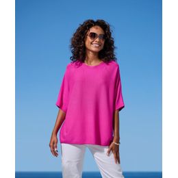 Vivance Damen Kurzarmshirt, pink, Gr&ouml;&szlig;e 32/34