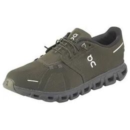 Sneaker On RUNNING "CLOUD 6", Herren, Gr. 42,5, gr&uuml;n, Synthetik, Schuhe Sneaker, Topseller