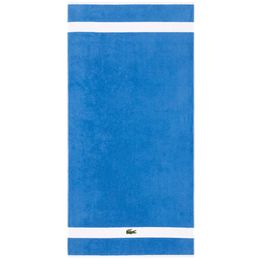 Duschtuch Lacoste "LCASUAL", aerien, B:70cm L:140cm, Frottier, Baumwolle, Handt&uuml;cher, mit Label-Applikationen und Bord&uuml;re
