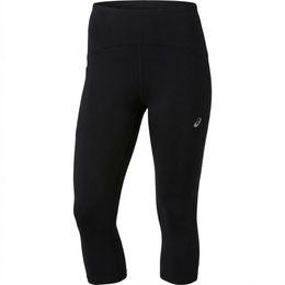 asics Road High Waist Capri Tight Bekleidung Damen schwarz XS