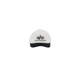 Trucker Cap Alpha Industries "Two Tone Cap", Herren, Gr. onesize, schwarz, Baumwolle, Caps