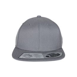Flex Cap Flexfit "Flexfit Unisex 110 Fitted Snapback", Herren, Gr. onesize, grau, 83% Polyacryl, 15% Wolle, 2% Elasthan, unifarben, Caps