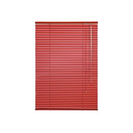 Jalousie Liedeco "Aluminium-Jalousie" Gr. 29, rot, B:240cm H:160cm, Jalousien, Aluminium