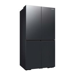 Samsung Multi Door "RF65DG960EB1EF", Energieeffizienz: E (A-G), silber (premium schwarz steel), mit Beverage-Center, K&uuml;hlschr&auml;nke