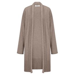 Peter Hahn - Long-Strickjacke, beige, Gr. 42 / M