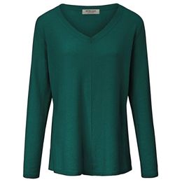 Peter Hahn - V-Pullover aus 100% Premium-Kaschmir, gr&uuml;n, Gr. 42 / M - Kaschmir