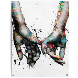 Poster Reinders "Liebe", bunt (farbe bild(er): bunt), B:60cm H:80cm T:0,1cm, Leinwand, Bilder, Poster