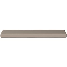 Polsterauflage FORTE "Alice Springs", beige, B:74,1cm H:34,7cm T:5cm, Polsterauflagen, Polsterauflage, B/H/T 74,1/5/34,7 cm, Sitzkomfort
