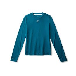 Brooks High Point Long Sleeve Bekleidung Damen blau M