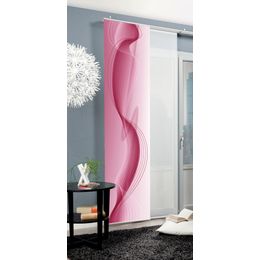 Schiebegardine Home Wohnideen "FILIZ" Gr. 1, rot, B:60cm H:245cm, Polyester, Gardinen, Schiebegardine FILIZ digitalbedruckt