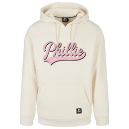 Hoodie STARTER Black Label "Starter Black Label Herren Starter Phillie Hoody", Herren, Gr. L, palewei&szlig;, 65% Baumwolle, 35% Polyester, unifarben, Sweatshirts Hoodie