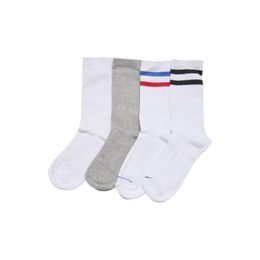 Str&uuml;mpfe Urban Classics "Urban Classics Accessoires Sporty Socks 10-Pack", Herren, Gr. 35-38, schwarz, wei&szlig;, grau, navy, Baumwolle, Elasthan, Polyamid, Polyester, normal, Socken Str&uuml;mpfe