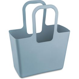 Einkaufsshopper Koziol "TASCHE XL", blau, B:44cm H:54cm T:21,5cm, Kunststoff, Einkaufsk&ouml;rbe, Einkaufsshopper, Kunststoff