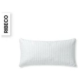 Kopfkissen Ribeco "Olaf, 40x80 & 80x80 cm erh&auml;ltlich", wei&szlig;, B:40cm L:80cm, Bezug: 50% Baumwolle, 50% Polyester. F&uuml;llung: 100% Polyester, Kopfkissen, mit k&uuml;hlender Sommer- und weicher Winterseite