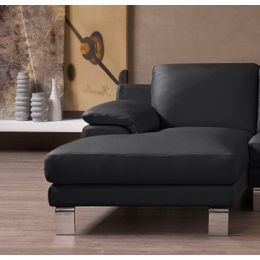 Ecksofa Egoitaliano "Shakira, Design & Sitzkomfort auf hohem Niveau, Breite 236cm, L-Form", grau (smoke), B:236cm H:84cm T:152cm, Leder &raquo;BULL&laquo; (echtes Rindsleder). Geschliffenes, pigmentiertes und behandeltes Rindsleder mit einer Dicke von 1, 3-1, 5 mm. Dieses Leder zeigt eine ziemlich weiche Hand mit einem halb undurchsichtigen Aussehen. Es handelt sich um ein gesch&uuml;tztes Leder. Eine leichte Deck