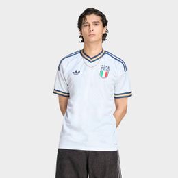 Fu&szlig;balltrikot adidas Performance "ITALIEN 26 AUSW&Auml;RTSTRIKOT", Herren, Gr. S, aero blau, Obermaterial: 100% Polyester, Rundhals, Trikots Fu&szlig;balltrikot