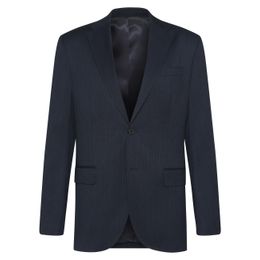 Anzug Thomas Goodwin "2210", Damen, Gr. 46, Normalgr&ouml;&szlig;en, navy, 65% Polyester, 28% Viskose, 7% Elasthan, unifarben, gerade, Anz&uuml;ge, dezent karierte Optik