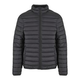 Allwetterjacke Urban Classics "Urban Classics Basic Light Weight Jacket", Herren, Gr. L, schwarz, 100% Polyester, unifarben, normal, ohne Ausschnitt, Jacken