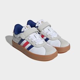 Sneaker adidas Sportswear "VL COURT 3.0 KIDS", M&auml;dchen, Gr. 32, cloud wei&szlig;, pure ruby, mystery ink, Synthetik, Textil, Schuhe Sneaker, World Cup Nations Pack, f&uuml;r Kinder & Jugendliche