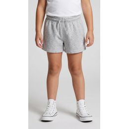 Shorts Converse "CNVG DISSECTED CTP CORE SHORT", Jungen, Gr. 104 (4), N-Gr, light gray heather, Obermaterial: 60% Baumwolle, 40% Polyester, Hosen Shorts, bequeme Passform, f&uuml;r Alltag und Freizeit, aus Baumwolle