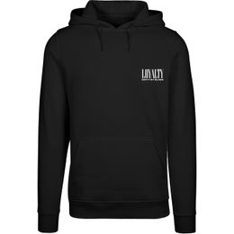 Kapuzensweatshirt MisterTee "MisterTee Unity By Blood Tee", Herren, Gr. S, schwarz, 65% Baumwolle, 35% Polyester, bedruckt, Sweatshirts