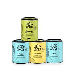 Just Spices Fisch Gew&uuml;rzset - Gew&uuml;rzmischungen | 100% nat&uuml;rliche Zutaten | Gew&uuml;rzsets | Geschenkideen