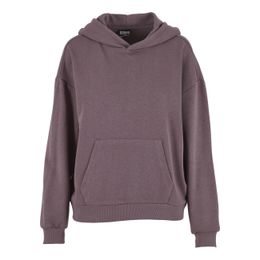 Kapuzenpullover Urban Classics "Urban Classics Ladies Light Terry Oversized Hoodie", Damen, Gr. S, fadedlila, 70% Baumwolle, 30% Polyester, unifarben, oversize, ohne Ausschnitt, Pullover Kapuzenpullover