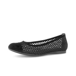 Ballerina Gabor "Eleganter Ballerina", Damen, Gr. 36, schwarz, Schuhe Ballerina