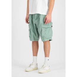 Shorts Alpha Industries "Manoeuvre Short", Herren, Gr. 30, Normalgr&ouml;&szlig;en, frost gr&uuml;n, Obermaterial: 100% Baumwolle, Hosen Shorts