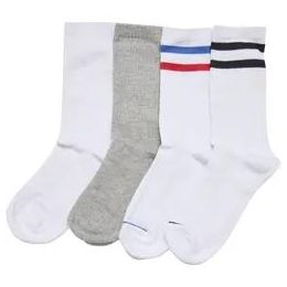 Str&uuml;mpfe Urban Classics "Urban Classics Accessoires Sporty Socks 10-Pack", Herren, Gr. 35-38, schwarz, wei&szlig;, grau, navy, Baumwolle, Elasthan, Polyamid, Polyester, normal, Socken Str&uuml;mpfe