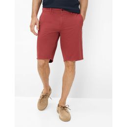 Bermudas Eurex By Brax "Style BURT", Herren, Gr. 48, Normalgr&ouml;&szlig;en, rot, Web, 98% Baumwolle, 2% Elasthan, Hosen Bermudas