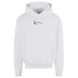 Kapuzensweatshirt Karl Kani "Karl Kani Karl Kani Small Signature Essential OS Hoodie", Herren, Gr. S, wei&szlig;, 65% Baumwolle, 35% Polyester, Sweatshirts