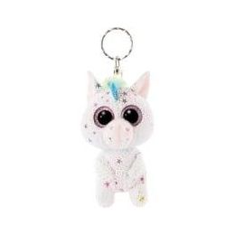 Nici Glubschis Schl&uuml;sselanh&auml;nger Einhorn Uberto, Kuscheltier wei&szlig;/wei&szlig;, 9 cm