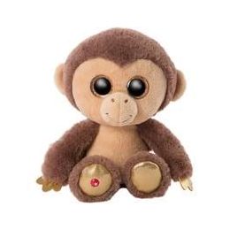 Nici Glubschis Schlenker Affe Hobson, Kuscheltier braun/beige, Safari, 25 cm
